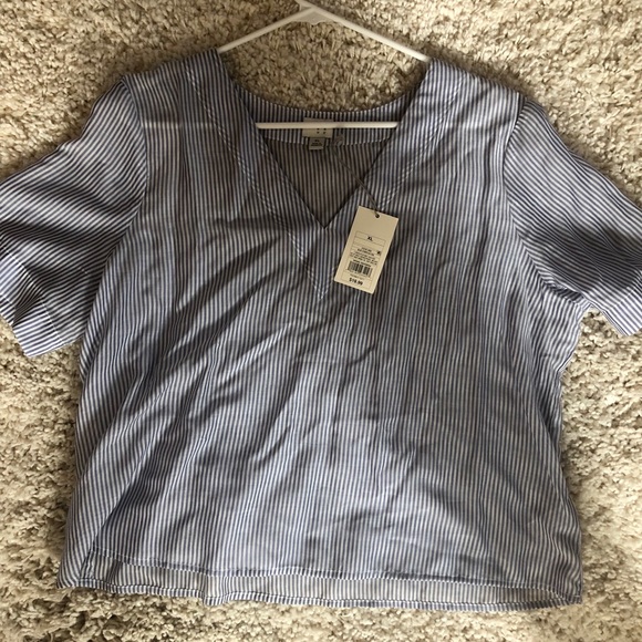 a new day | Tops | Target A New Day Striped Top Nwt | Poshmark
